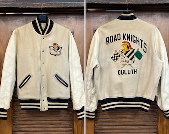 Vintage 1950's Wool Varsity Jacket “ford City Sabers Vintage 1950's Wool Varsity Jacket “ford City Sabers