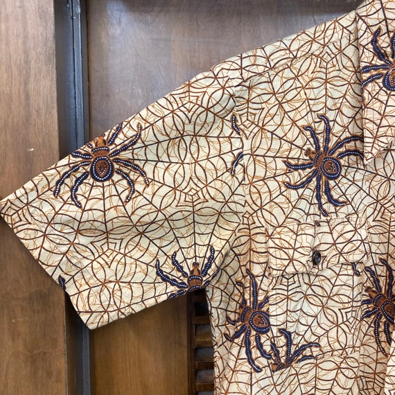 Vintage 1970’s Atomic Spider x Spider Web Pop Art Mod… - Gem