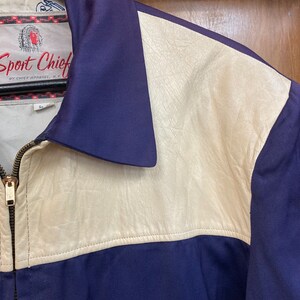 Vintage 1950s Size L sport Chief Two-tone Gabardine Rockabilly Jacket ...