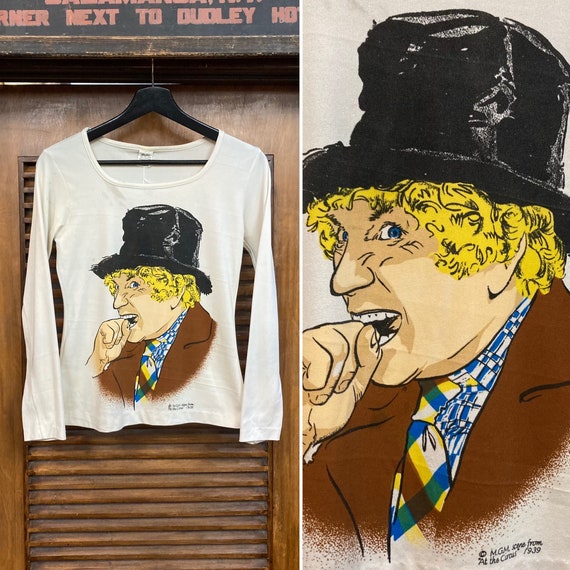 Vintage 1960’s “Harpo” Marx Brothers Glam Scoop Neck … - Gem