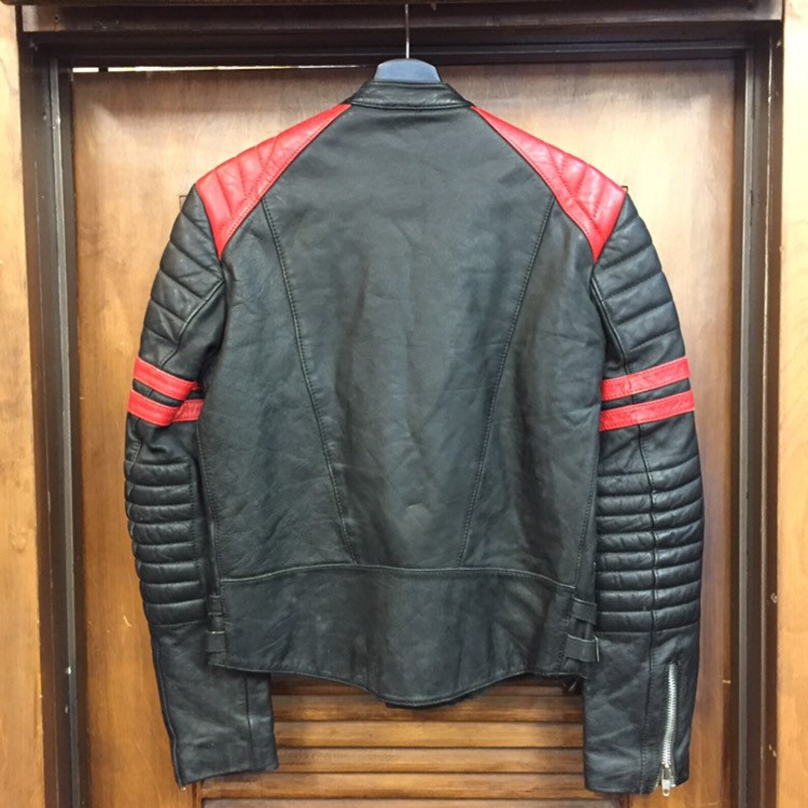 Vintage 1980s Motorcycle Racing Leather Jacket Vintage | Etsy