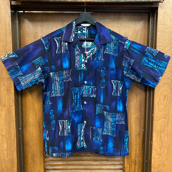 Vintage 1960’s “Tropicana” Atomic Mod Tiki Cotton Haw… - Gem