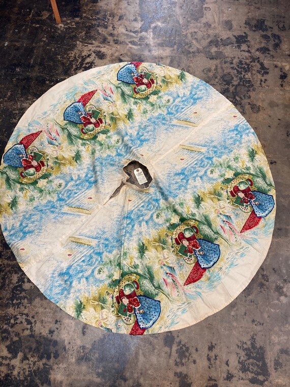 Vintage 1950’s Disney Cinderella Ruby Slipper Cotton … - Gem