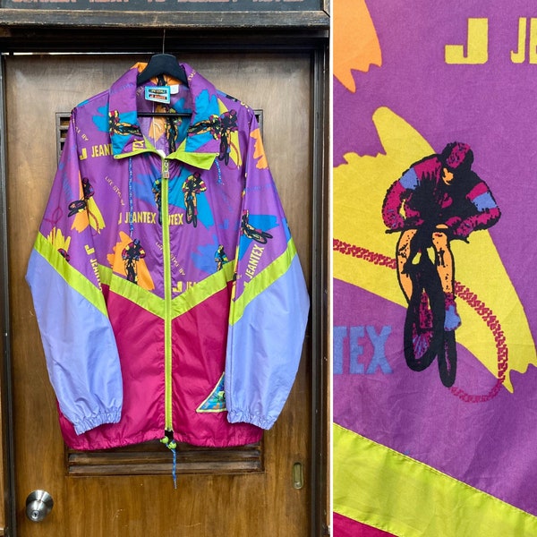 Neon Windbreaker - Etsy