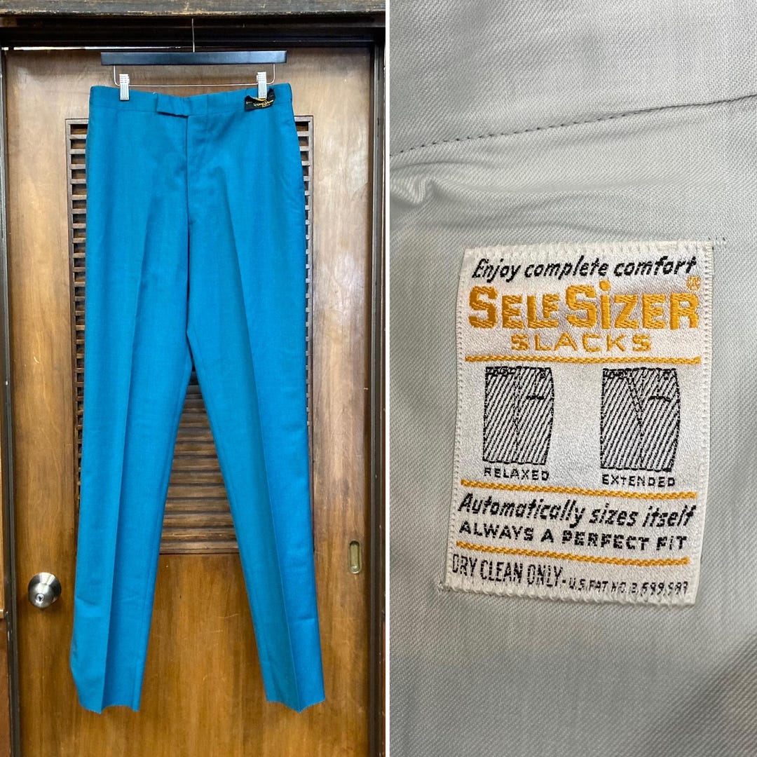 Vintage 1960’s W32 -deadstock- Mod Skinny Continental Cut Pants ...