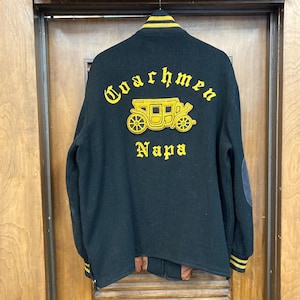 Vintage 1950’s “coachmen” Hot Rod Car Club Wool Rockabilly Jacket ...