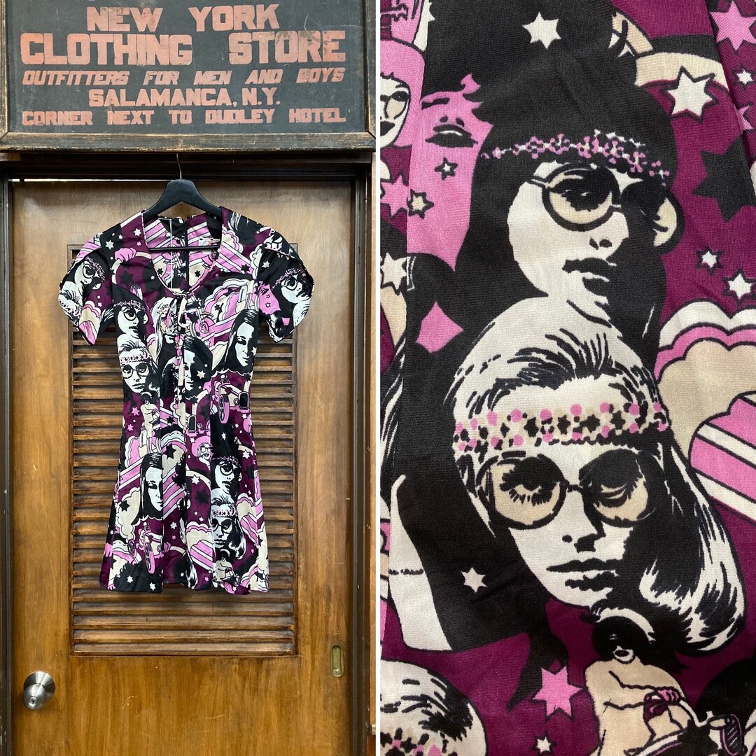 Vintage Vintage 1960’s Ultimate Mod Hippie Go Go Pop Art Poly Disco ...