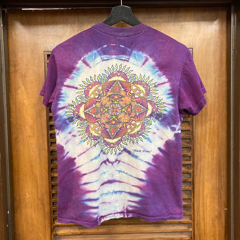 Vintage 1980’s Dated 1980 Tie Dye Hippie Mikio Artist Deadhead Grateful ...