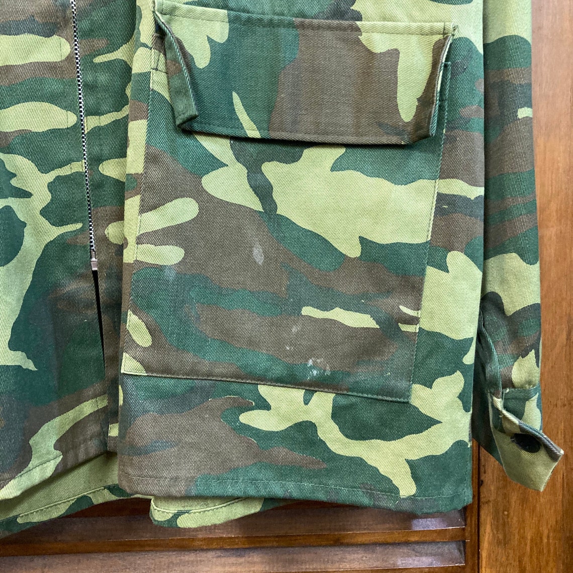 Vintage 1960s Camouflage Marines Bulldog Patch on Back - Etsy