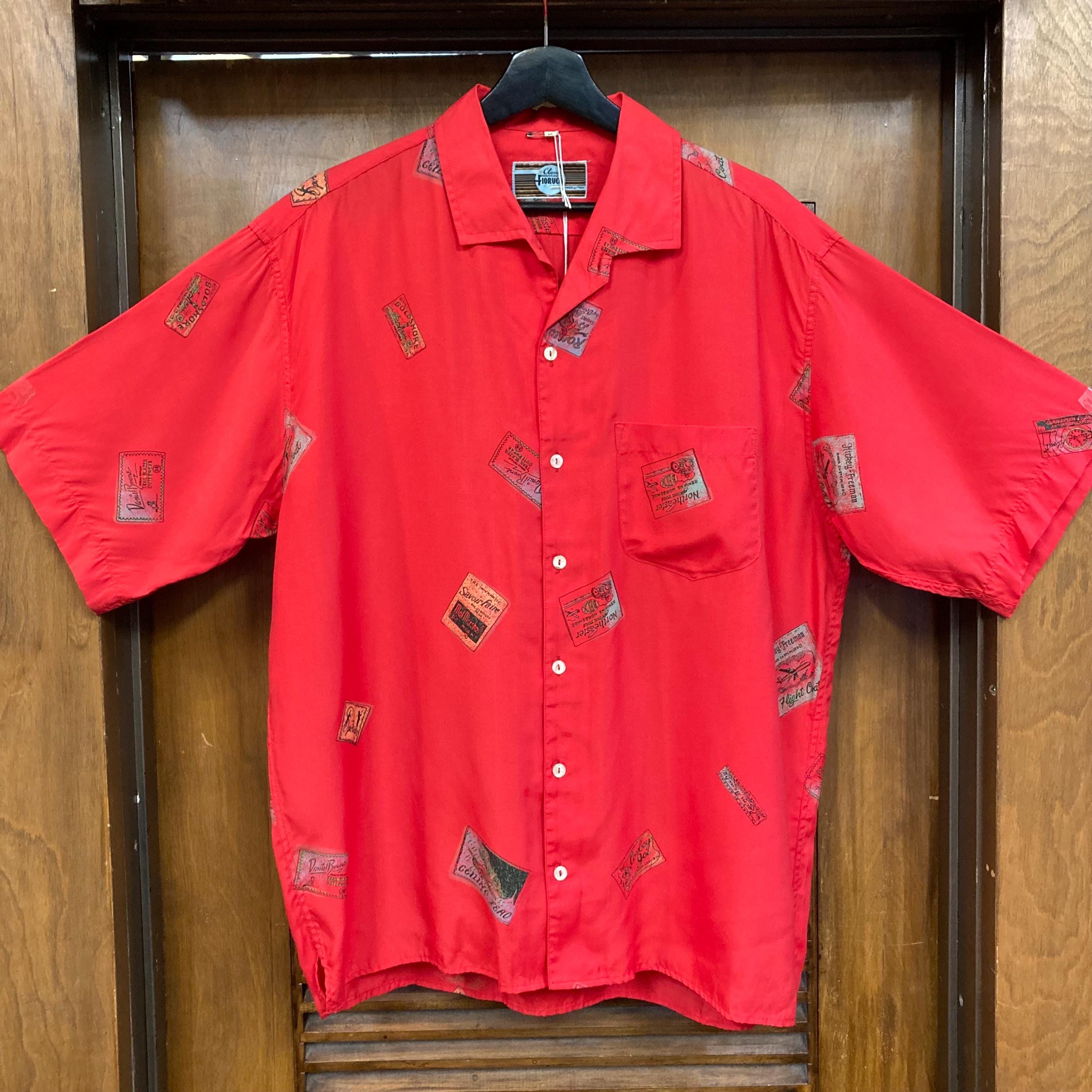 Vintage 1980’s “fiorucci” Atomic 1950’s Clothing Label Rayon Rockabilly ...