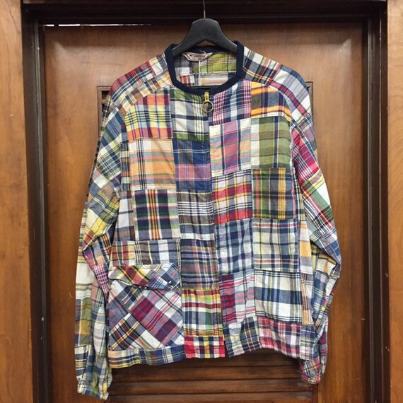 Vintage 1960's “mcgregor” Madras Plaid Patchwork Jacket Vintage 1960's “mcgregor” Madras Plaid Patchwork Jacket