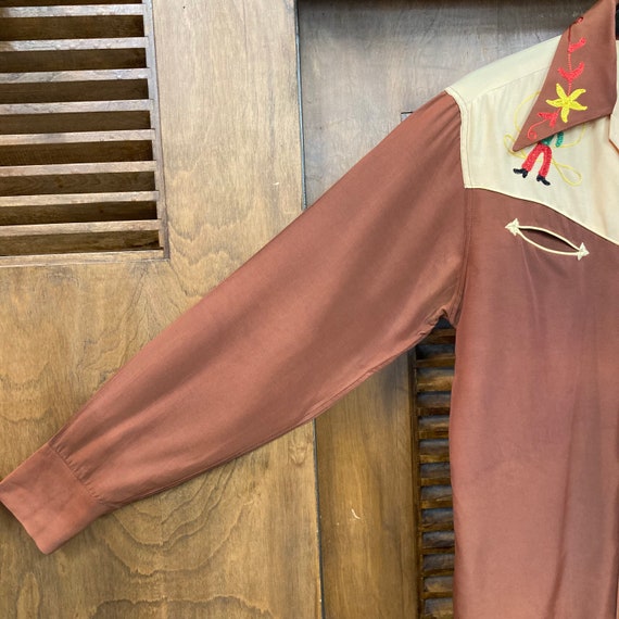 Vintage 1940’s Two-Tone Rodeo Cowboy Western Rockabil… - Gem