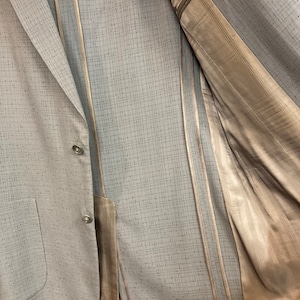 Vintage 1950’s Atomic Fleck Rayon Rockabilly Suit, Sportcoat Jacket ...