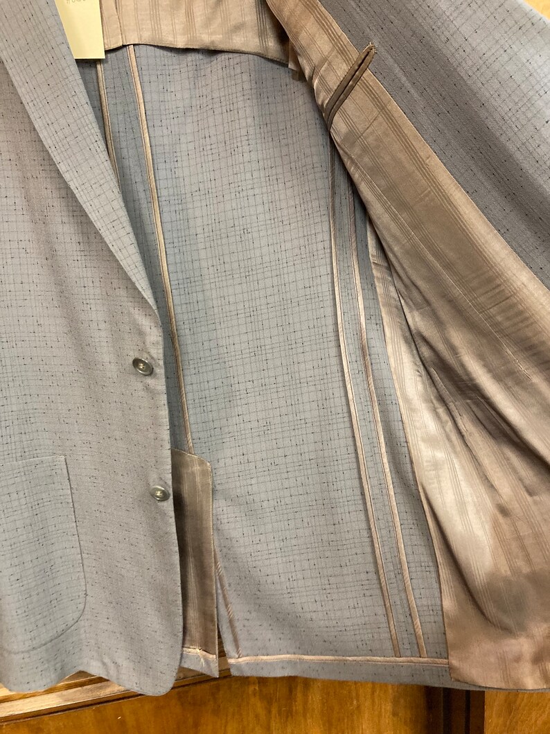 Vintage 1950’s Atomic Fleck Rayon Rockabilly Suit, Sportcoat Jacket ...