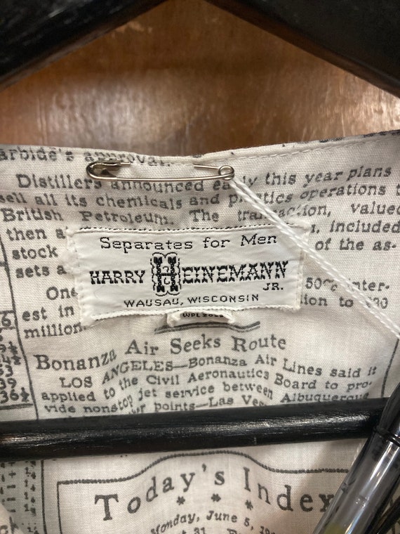 Vintage 1960’s Cartoon Stock Market Pop Art Newspaper… - Gem