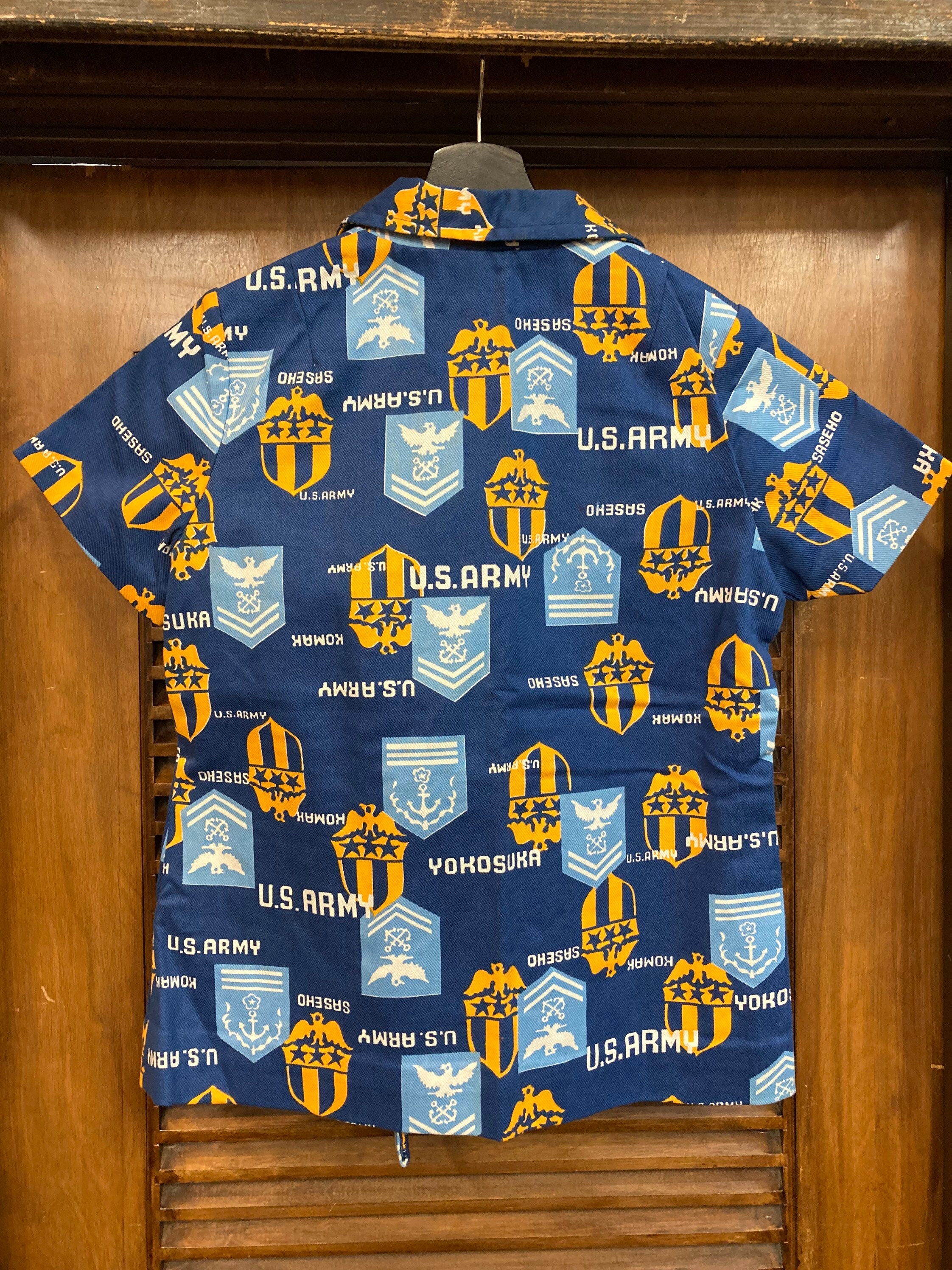 Vintage 1960s Military Pop Art U.S. Army Shirt & Flare Pant | Etsy