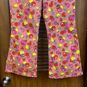 Vintage 1960’s “peter Max” Wrangler Krazy Pop Art Denim Flare Hippie ...