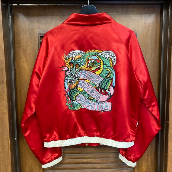 Vintage 1970’s Roller Rink Dragon Embroidery “Columbi… - Gem