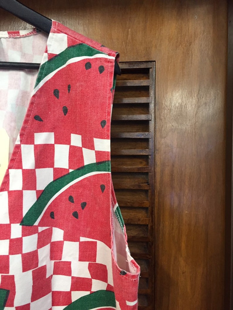 Vintage 1980's Michigan Rag Label Watermelon & - Etsy