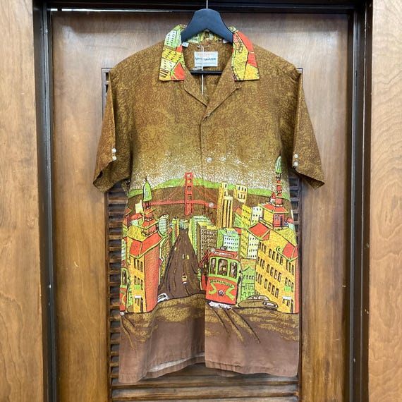 Vintage 1950’s Original San Francisco SF Border Desig… - Gem