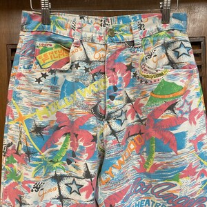 Vintage 1980’s W28 Hollywood Los Angeles Pop Art New Wave Denim Jeans ...