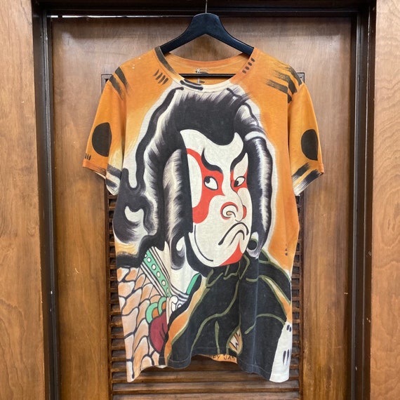 Vintage 1980’s Dated 1983 Kabuki Asian Japan Cartoon … - Gem