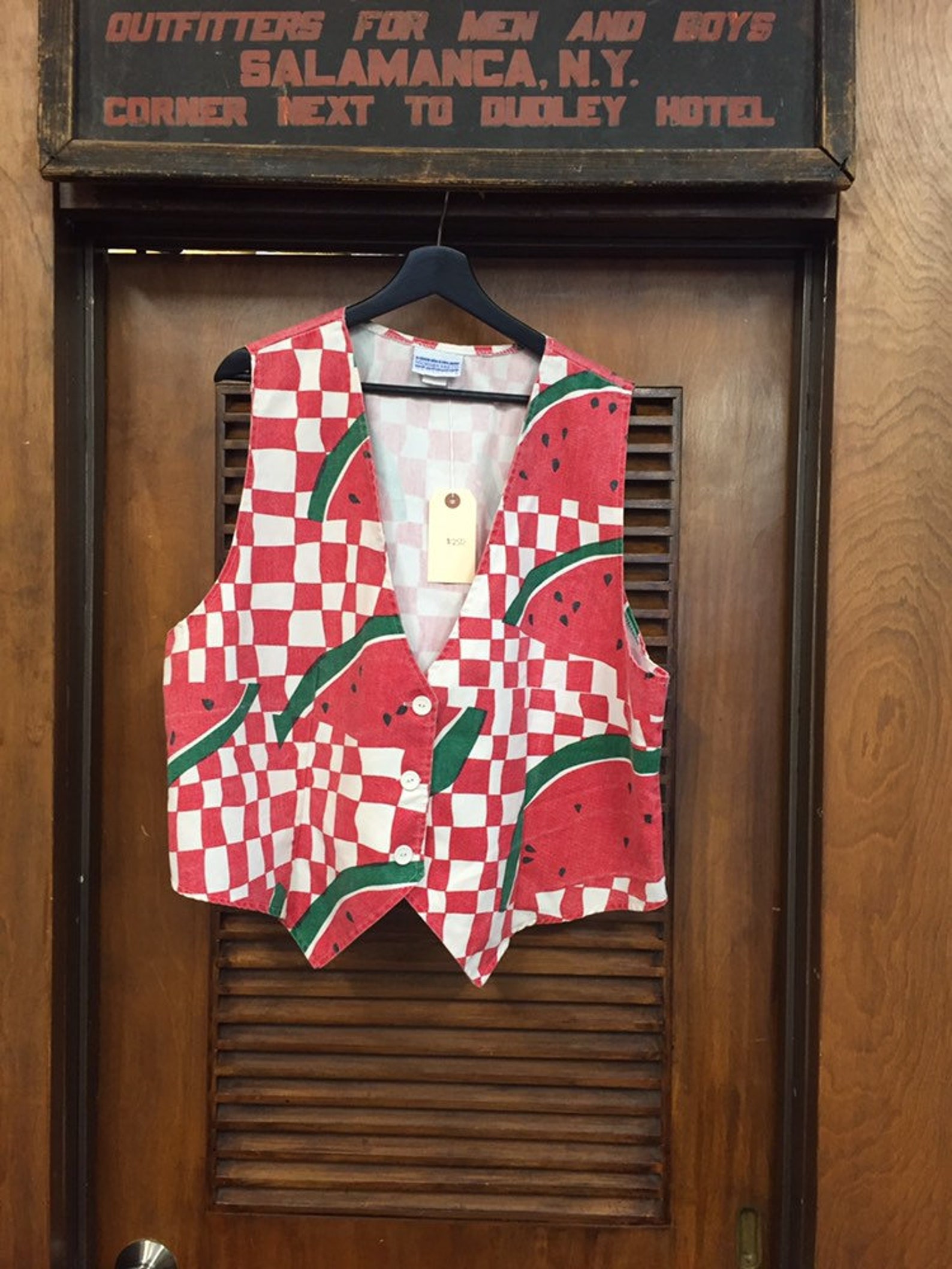 Vintage 1980's Michigan Rag Label Watermelon & | Etsy