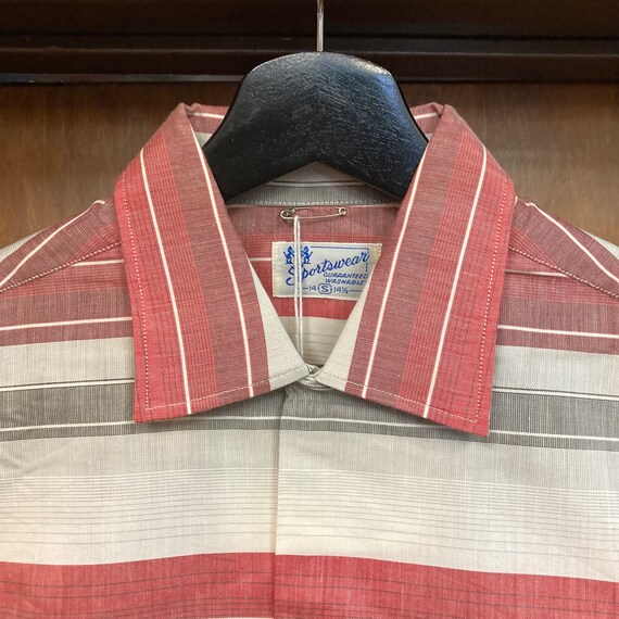 Vintage 1950’s -Deadstock- Atomic Border Stripe Elvis… - Gem