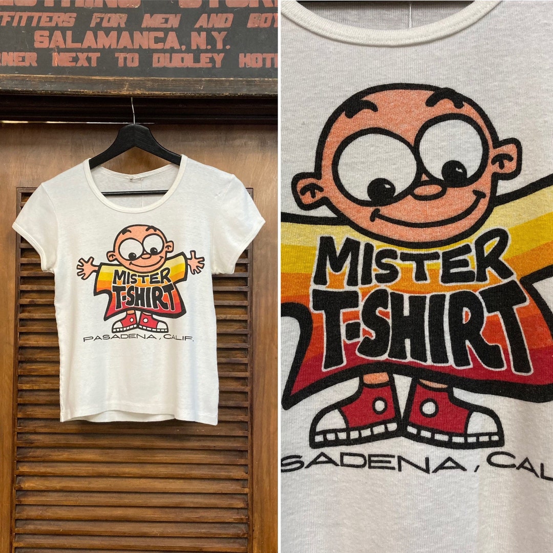 Vintage 1980’s “mister T-shirt” Cartoon Glam Roller Rink T-shirt, 80’s ...