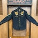 Vintage 1940’s “frontex” Jet Black Cowboy Western Amazing Embroidery ...