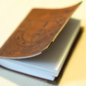 Leather Journal - Gravity Falls Bill Cipher - Etsy UK