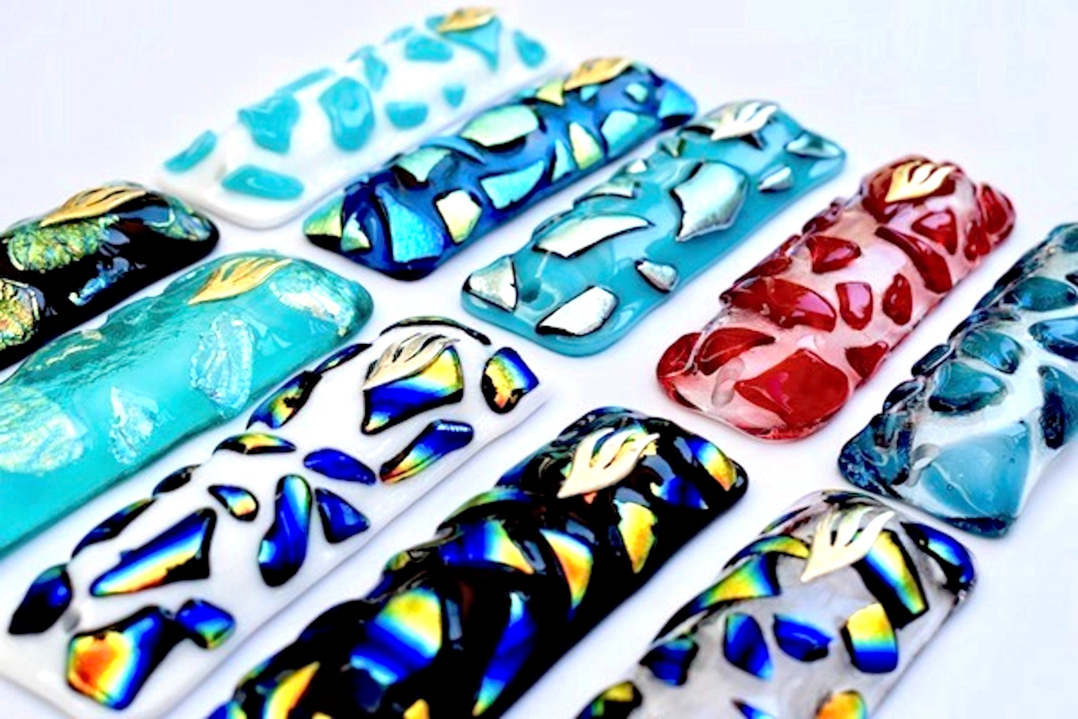 Chuppah Glass Art, Bespoke Chuppah Glass and Mezuzah, Jewish Wedding ...
