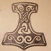 Thor's Hammer Metal Wall Hanging Artwork Fab Fabrication Custom Signs ...