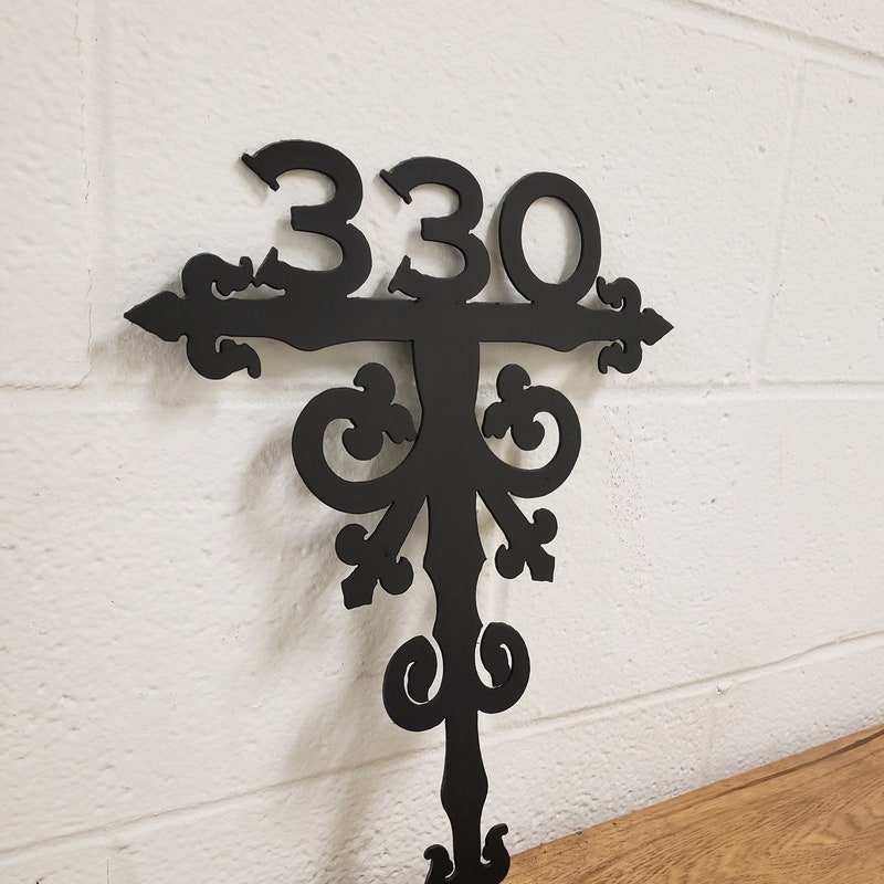 Metal House Numbers - Etsy