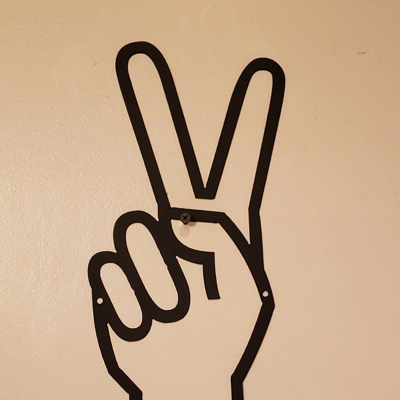Peace Sign Decor - Etsy
