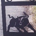 Custom Metal Bull Shaped Personalized Mail Box Sign Home Yard Decor ...