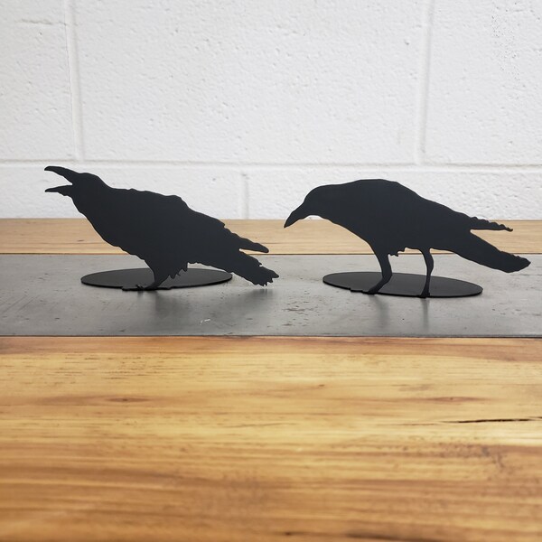 Metal Raven - Etsy