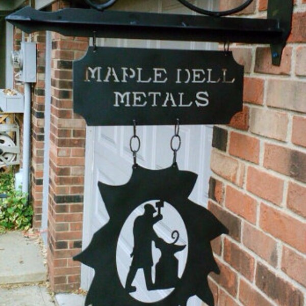 Mailbox Hanging Business Sign - Etsy