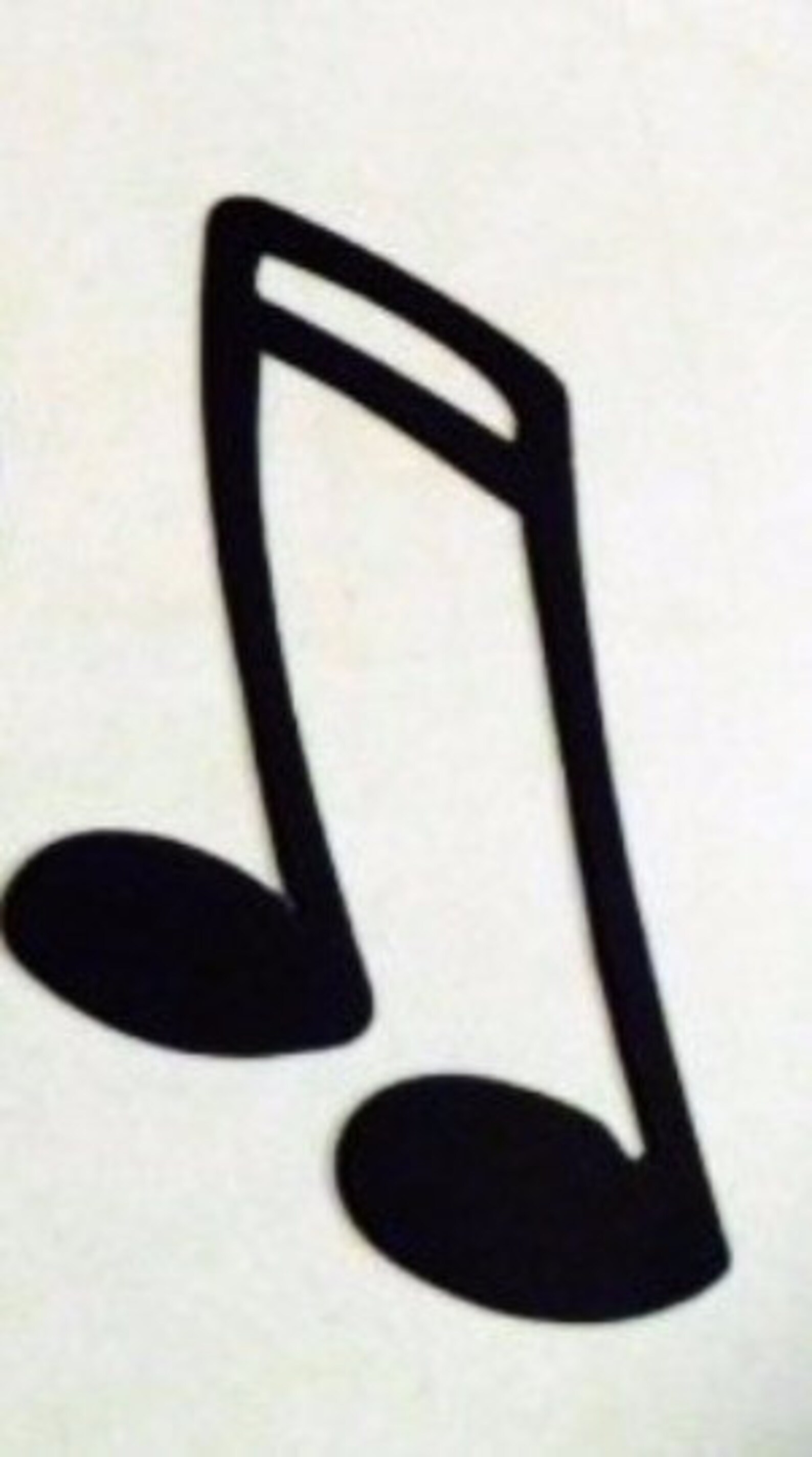 12 3 Piece Metal Music Set Treble Clef Eighth Note - Etsy