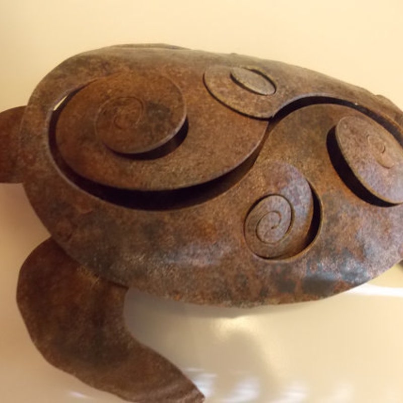 Yard Art Metal Sculpture - Etsy