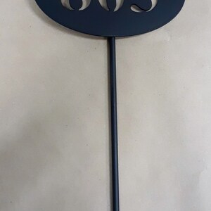 Custom Metal Fabricated Address Sign House Numbers Address Plaque ...