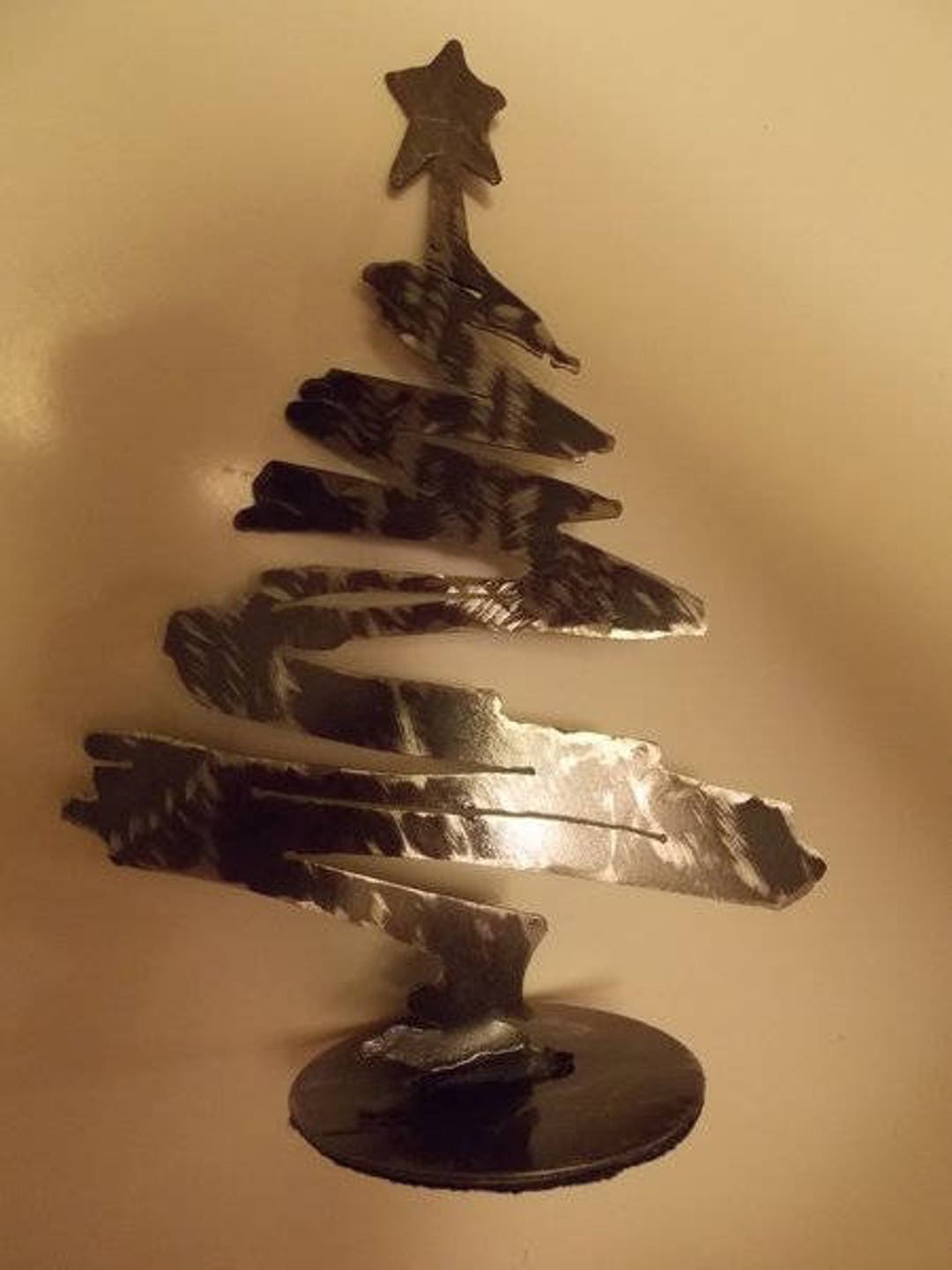 Jazzy Metal Christmas Tree Freestanding Design Holiday Decor ...