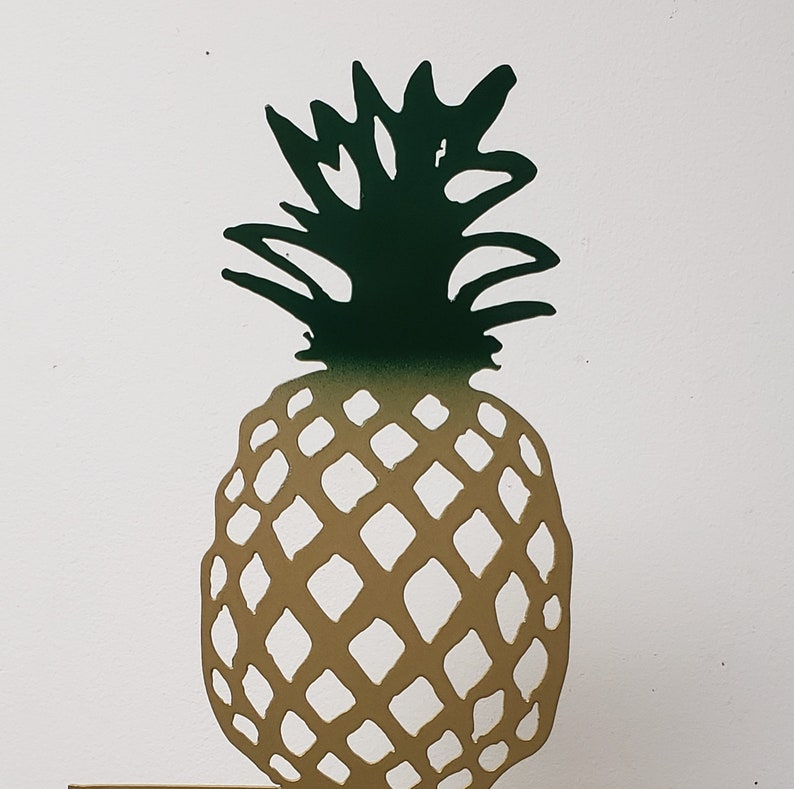 Custom Metal Pineapple Welcome Sign Halloween Decor Decoration - Etsy