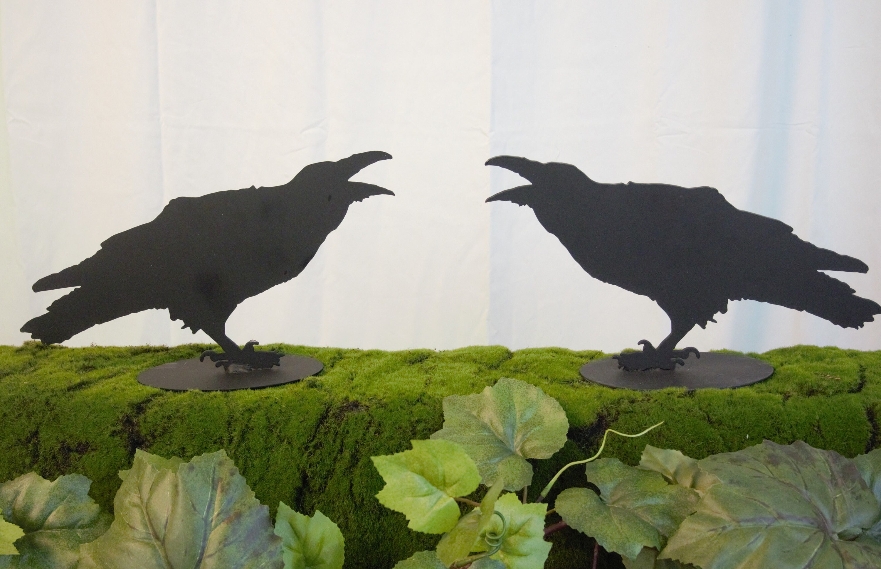 12 Corone the Cawing Raven Free Standing Halloween Metal - Etsy Canada