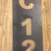 Vertical Number Plate Custom Metal Address Plate Plaque House Or Apartment Numbers Or Markers