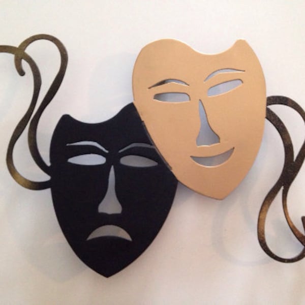 Theater Masks - Etsy