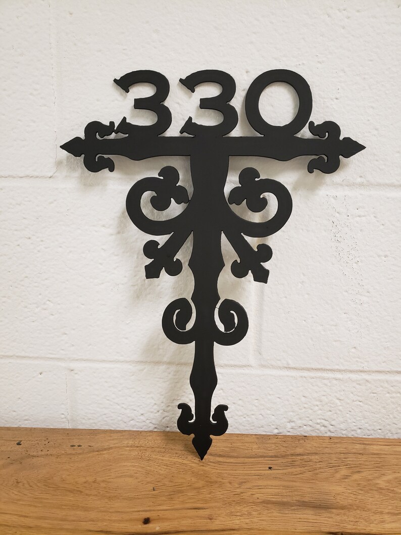 Decorative / Ornate Address Sign House Numbers Address - Etsy