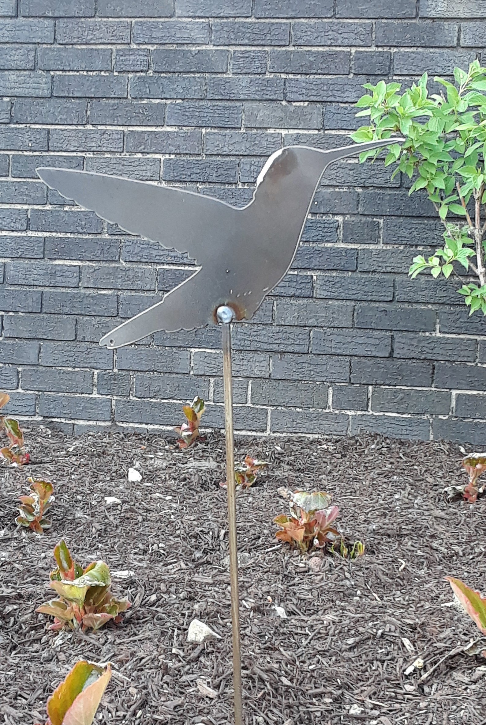 Custom Metal Hummingbird Yard or Garden Art 14g Steel Figure - Etsy