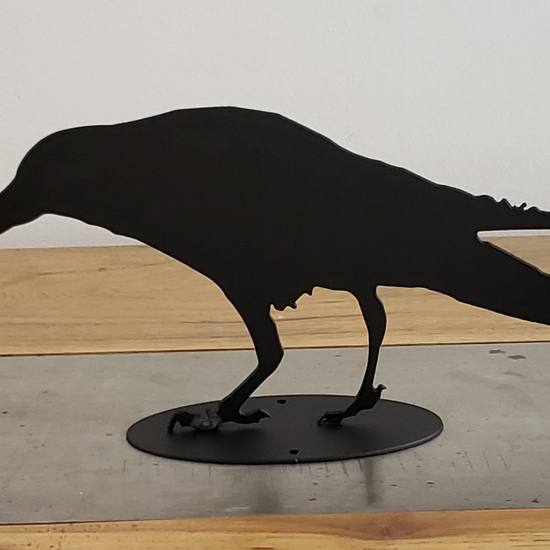 Raven Sculpture - Etsy