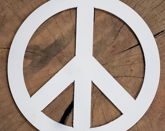 Metal Peace Sign - Etsy